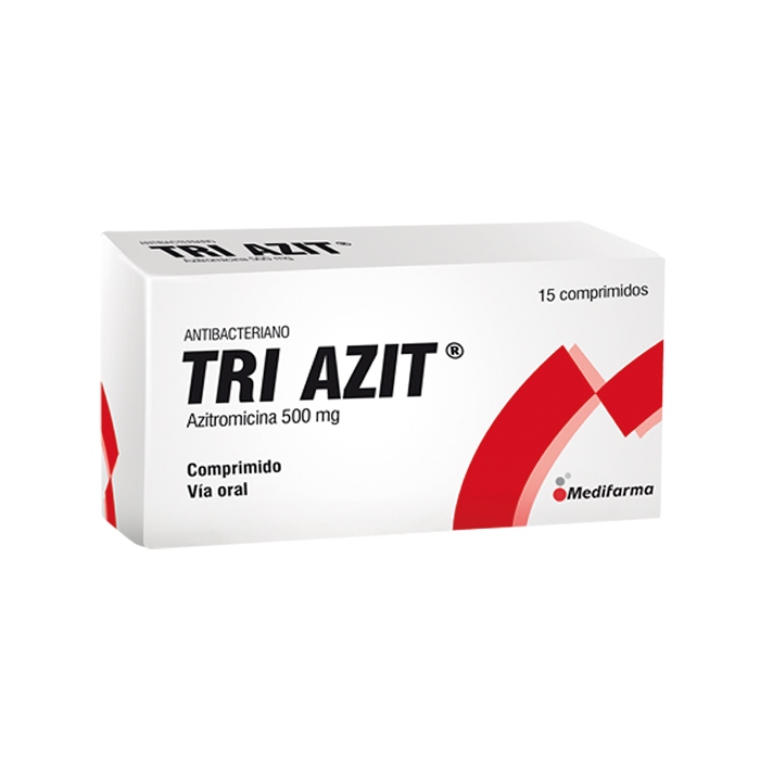 TRI AZIT – Comprimido de 500 mg. B3 – caja x 15 comprimidos – BIOLATINA ...